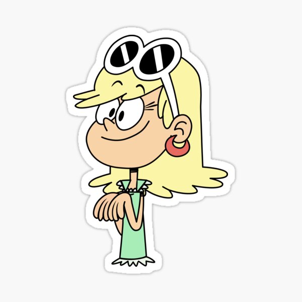 "Leni Loud The Loud House" Sticker for Sale by Diamanths | Redbubble