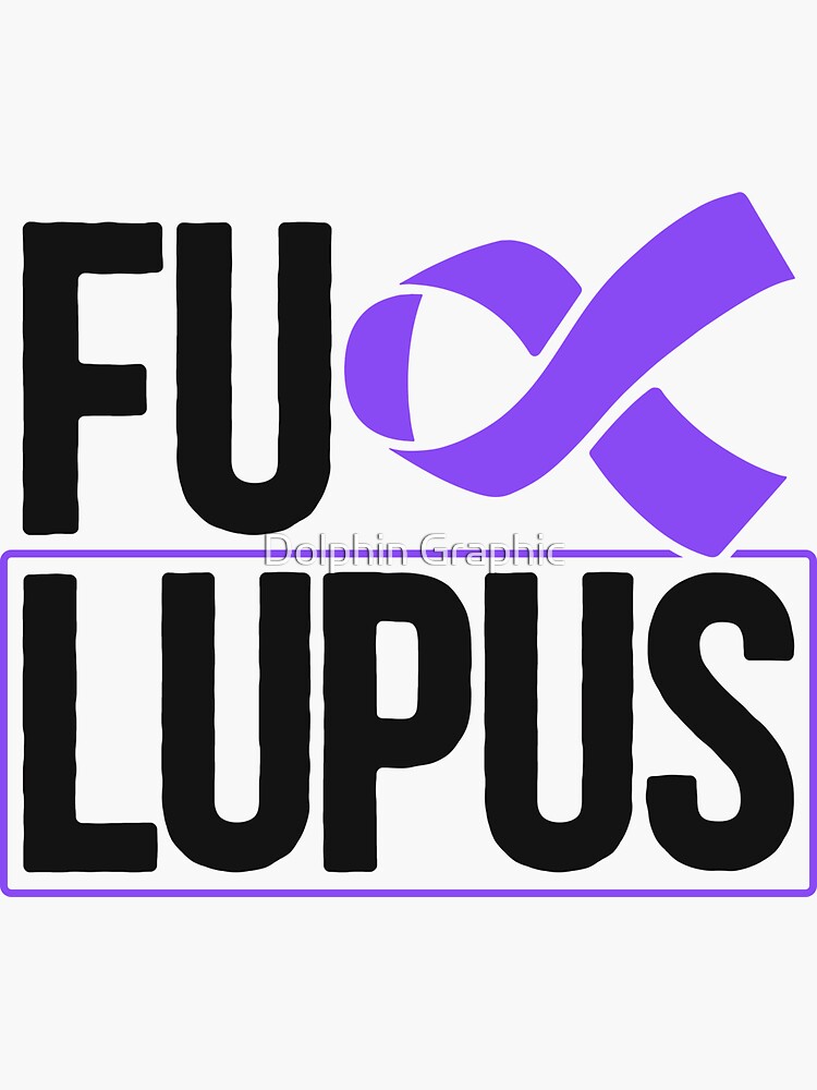 "Lupus Awareness Month " Sticker for Sale by DavosLLC | Redbubble