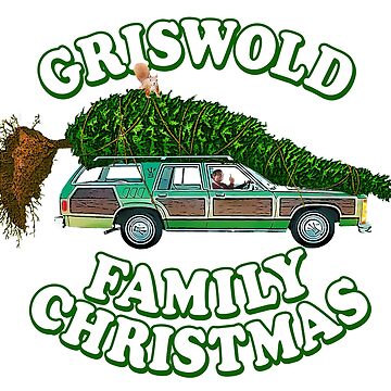 "Griswold Family Christmas Station Wagon Pine (Variant)" Sticker for ...
