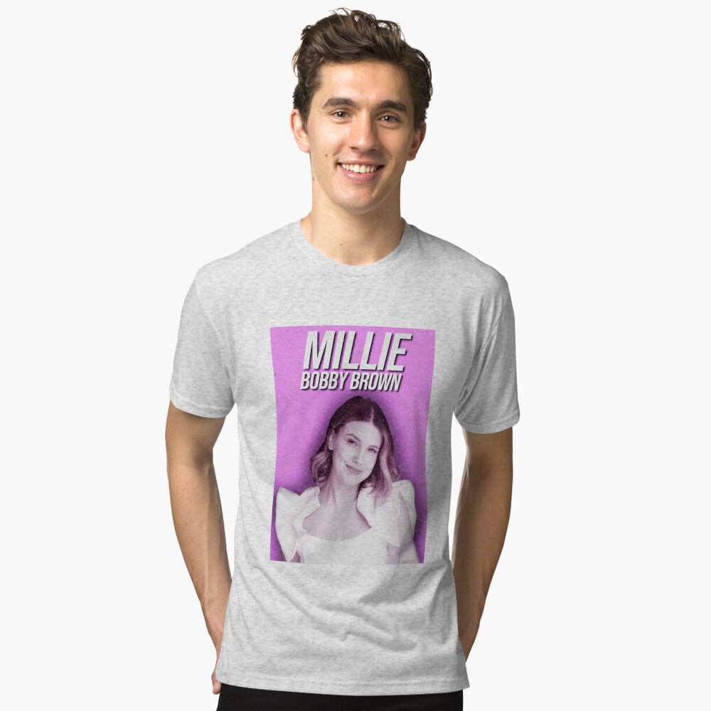"Millie Bobby Brown Shirt, Millie Bobby Brown Homage Shirt, Millie ...