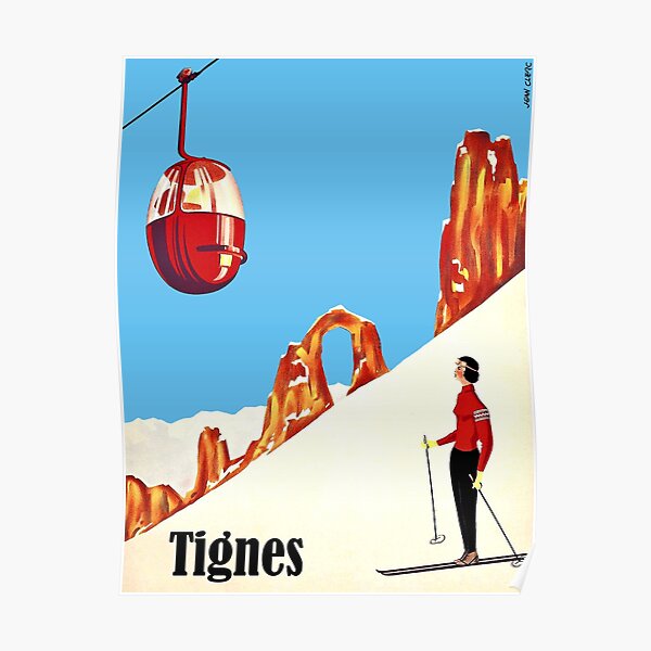 Tignes Posters | Redbubble
