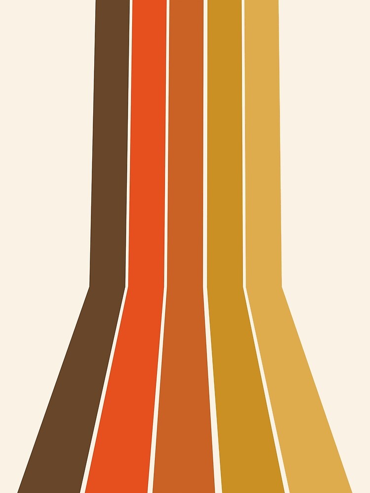 "Righteous - 70s style throwback rainbow art 1970s minimalist art ...