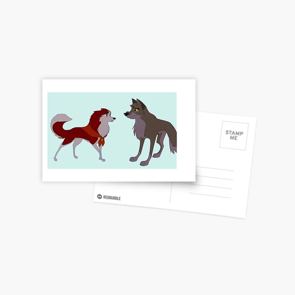 "Balto and Jenna" Sticker by Petitemarchande | Redbubble
