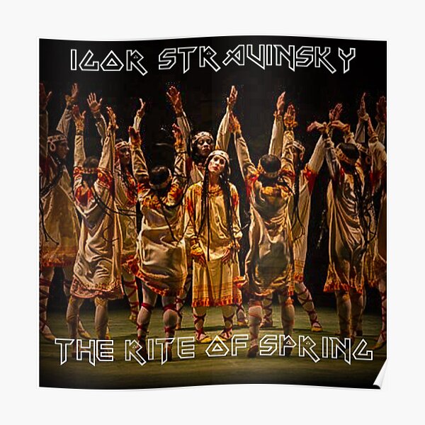 "The Rite of Spring Metal Album" Poster for Sale by Sensiblepencil ...