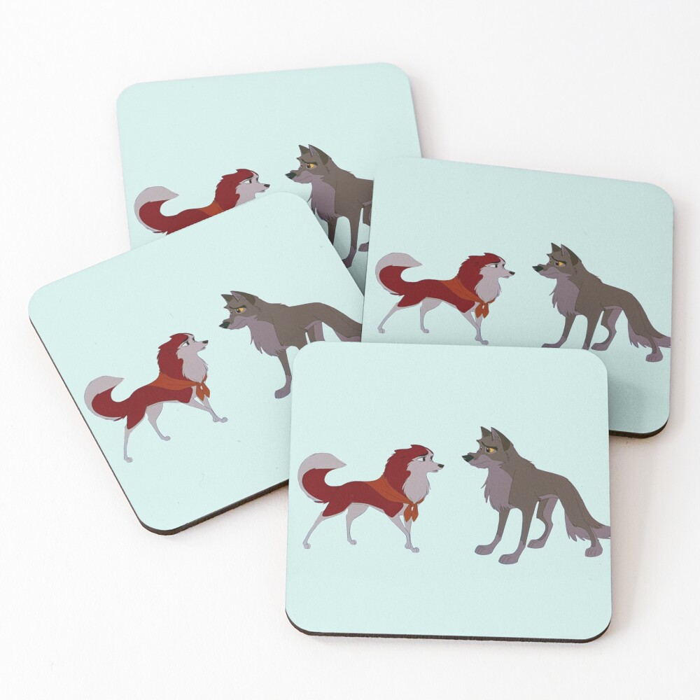 "Balto and Jenna" Sticker by Petitemarchande | Redbubble