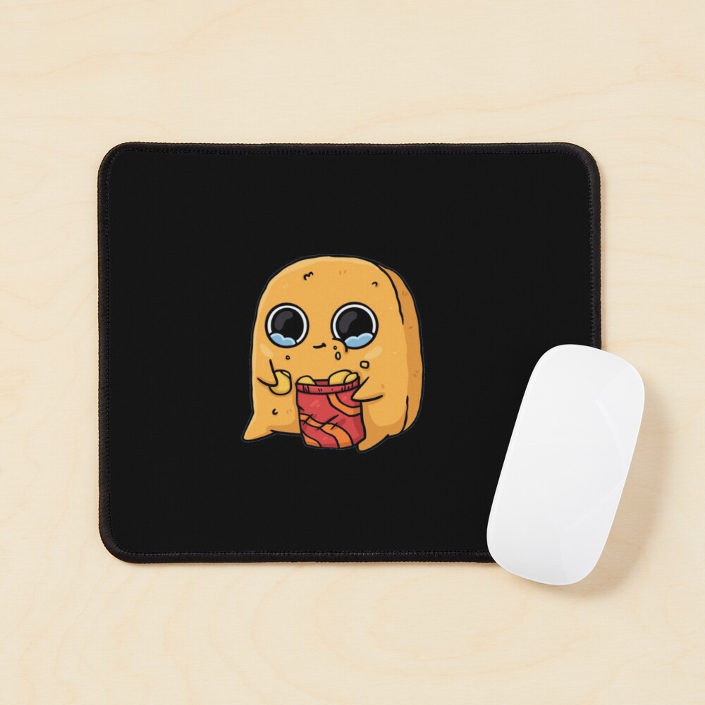 "Sad Nugget Chips" Sticker for Sale by Pe4nut00 | Redbubble