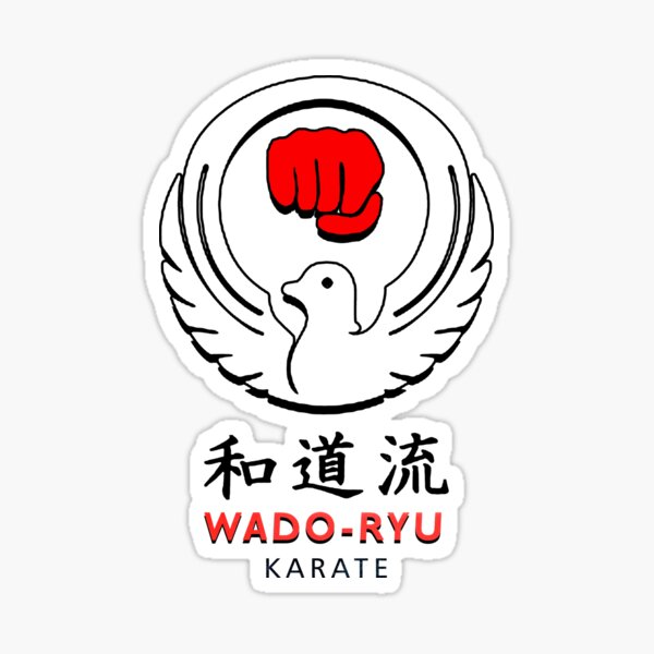 "Wado Ryu Karate" Sticker for Sale by Photo Freedom | Redbubble