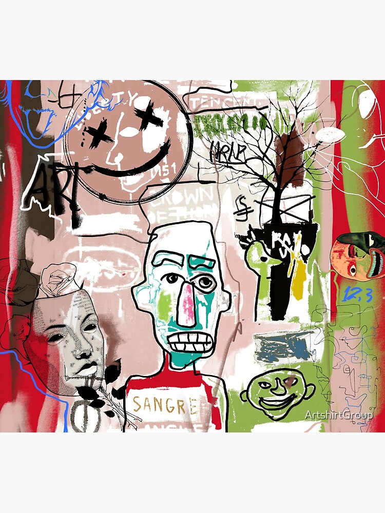 "abstract graffiti, expressionism art" Poster for Sale by ArtshirtGroup ...