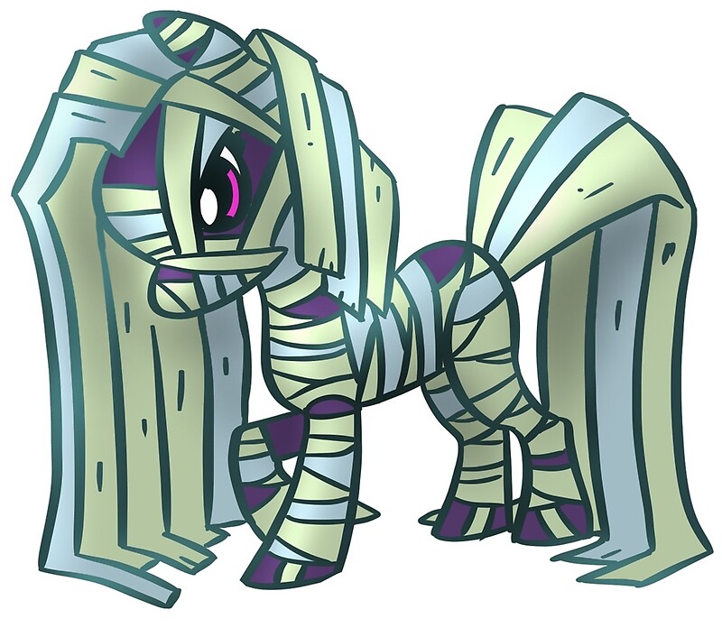 "Mummy Pony" by Lorraine Schleter | Redbubble