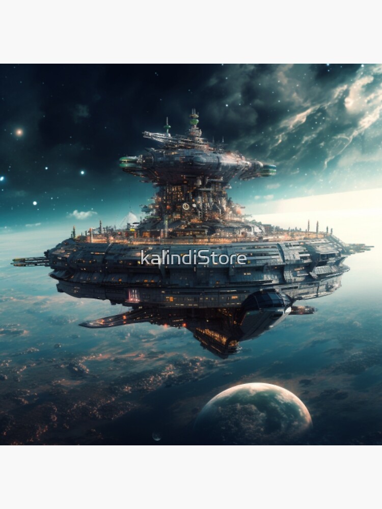 Futuristic Flying Ships