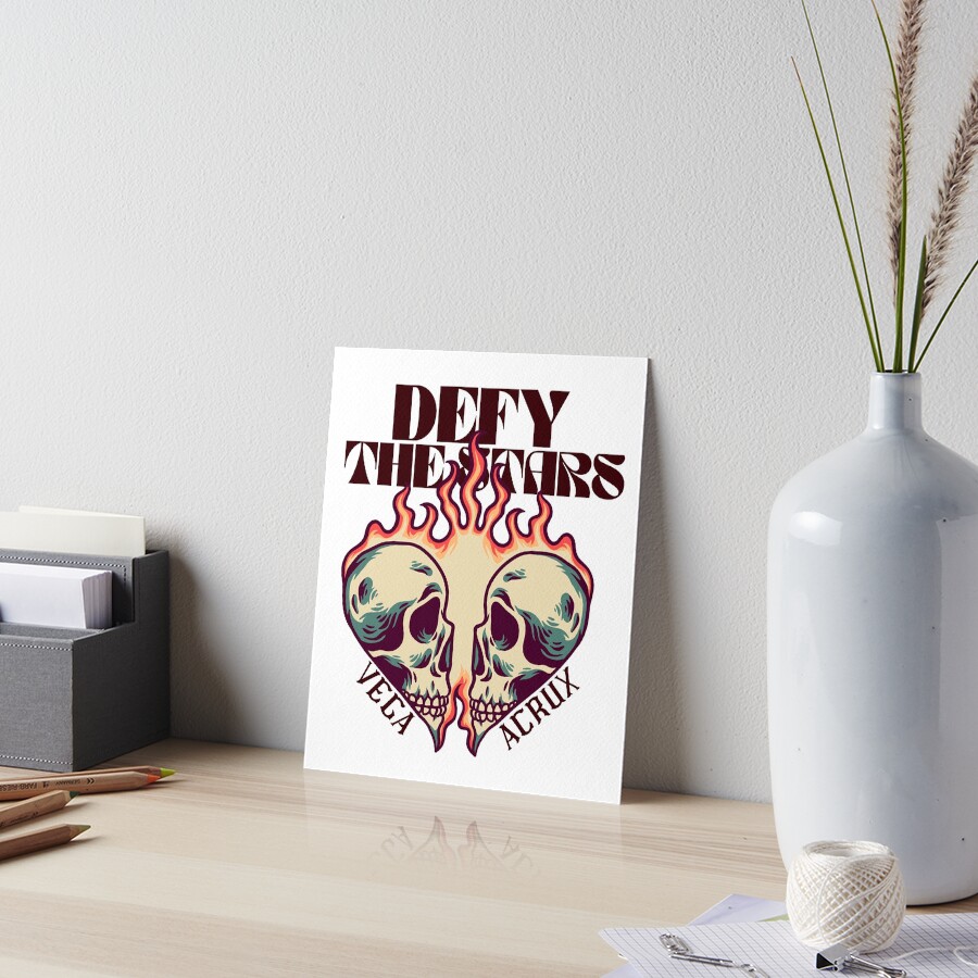 "Defy the Stars - Tory Vega and Darius Acrux" Sticker for Sale by ...