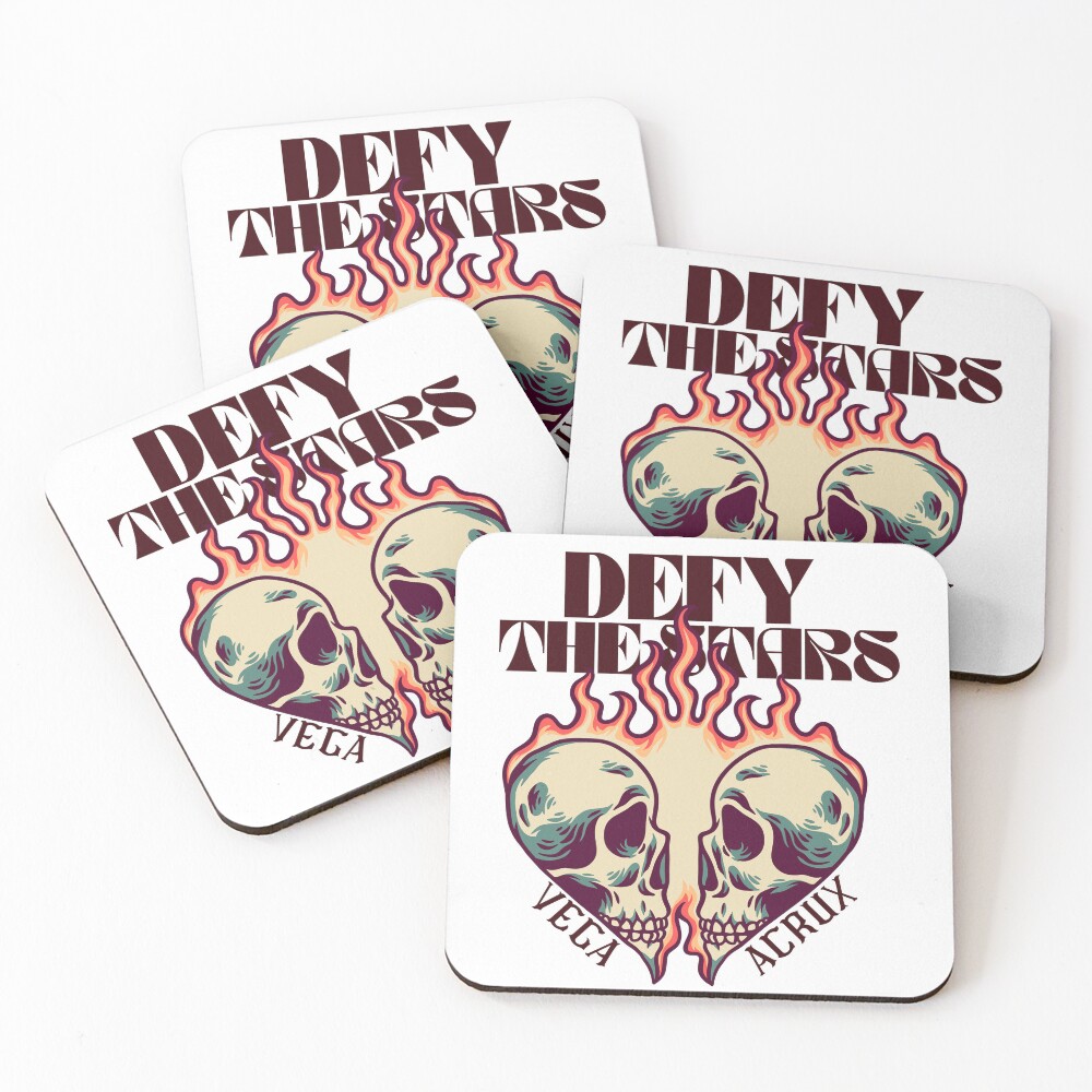 "Defy the Stars - Tory Vega and Darius Acrux" Sticker for Sale by ...