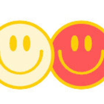 "state smiley faces" Sticker for Sale by isabelnachazel | Redbubble