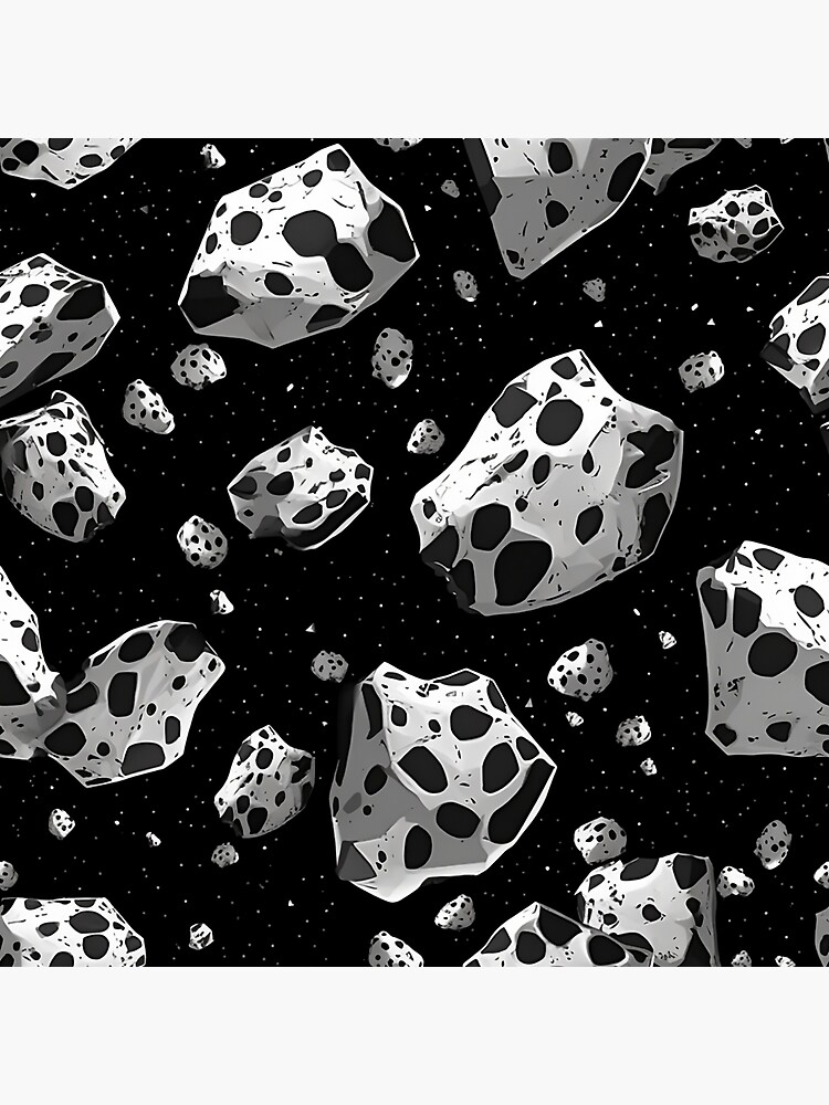 "Cosmic patterns: Asteroid belt" Sticker for Sale by lehoodesign ...