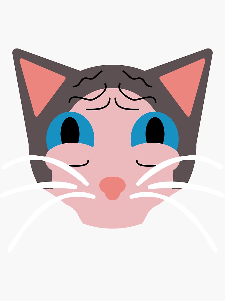 "cute hairless light point bingus cat" Sticker for Sale by EightBuffalo ...