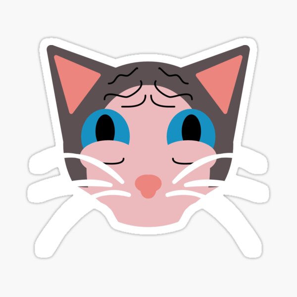 "cute hairless light point bingus cat" Sticker for Sale by EightBuffalo ...