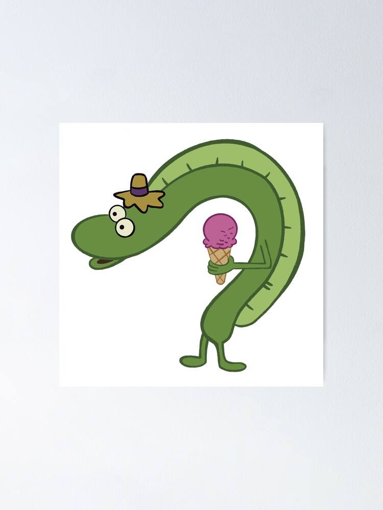 "Spongebob Eel" Poster for Sale by daniasdesigns | Redbubble