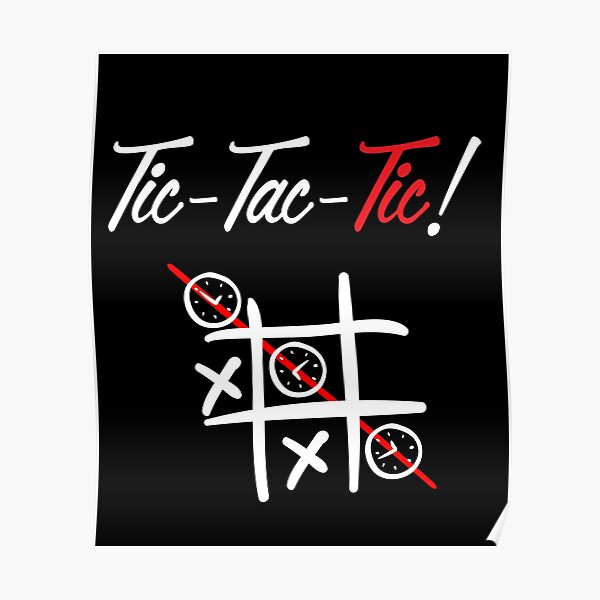 Tic Tac Posters | Redbubble