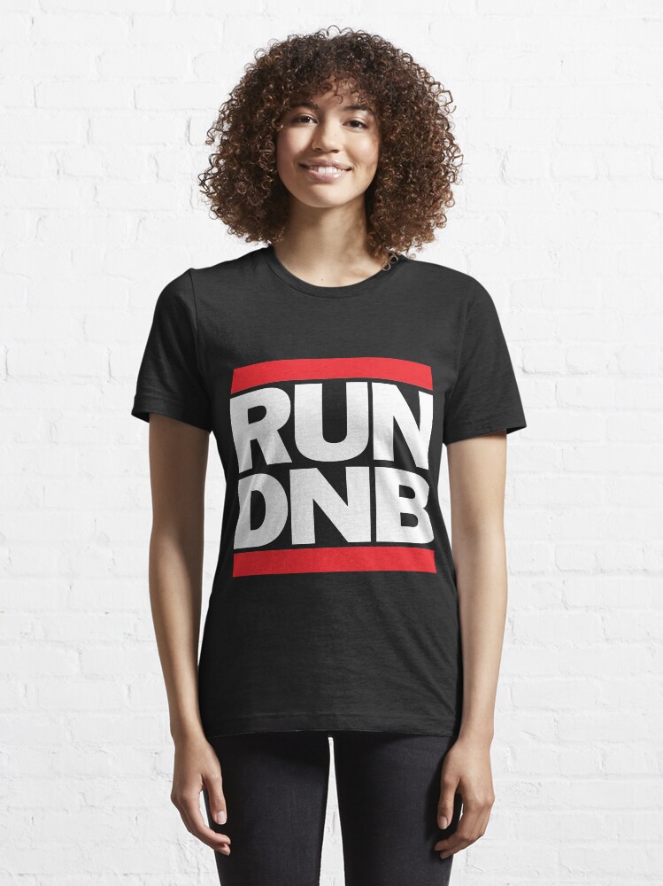 "RUN DNB" T-shirt for Sale by MrBisto | Redbubble | drumandbass t ...
