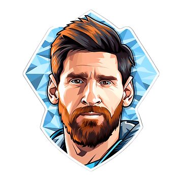 "Lionel Messi sticker" Sticker for Sale by Dan9991 | Redbubble
