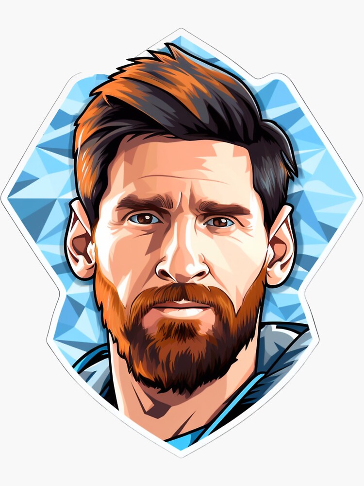 "Lionel Messi sticker" Sticker for Sale by Dan9991 | Redbubble