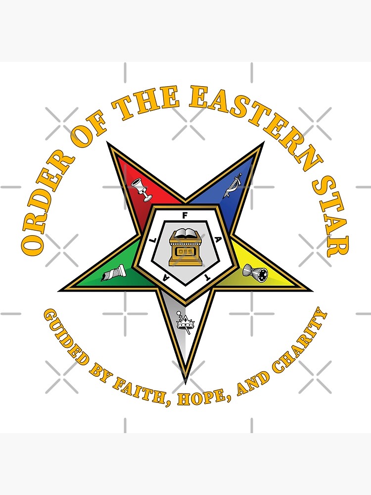 "OES Emblem Order of the Eastern Star" Poster for Sale by ...