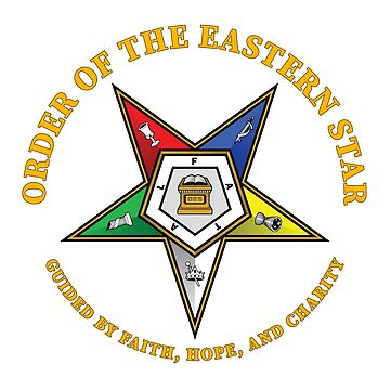 "OES Emblem Order of the Eastern Star" Sticker for Sale by ...