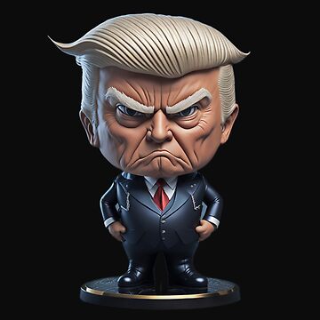 "Donald Trump Caricature Figure" Sticker for Sale by PC-artist | Redbubble