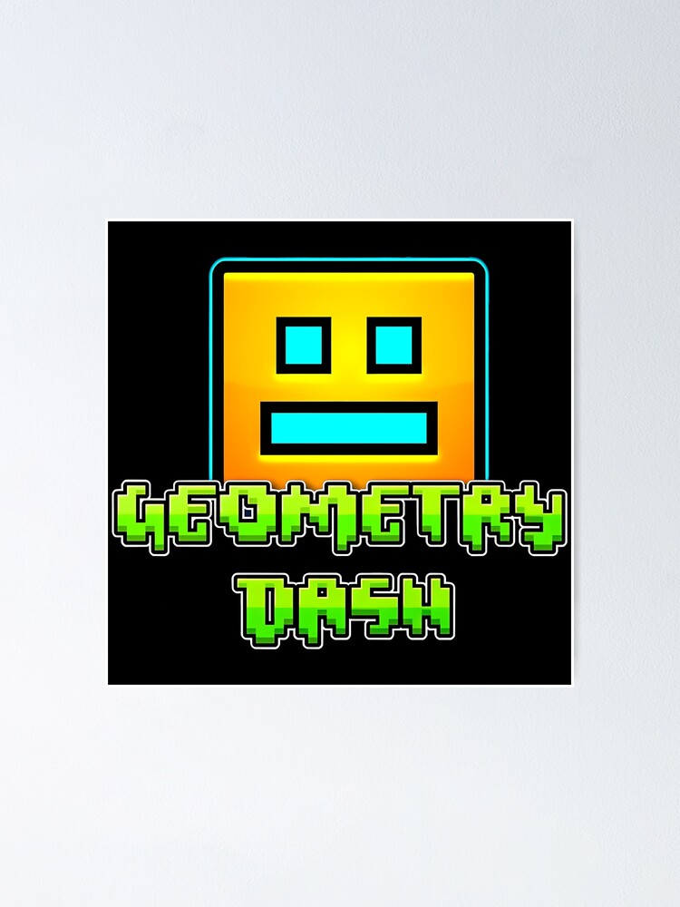 "Geometry Dash" Poster for Sale by henryhendy | Redbubble