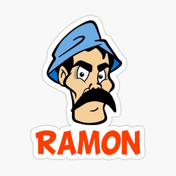 "Don Ramon/Mr. Raymond headshot- El Chavo del Ocho " Sticker for Sale ...