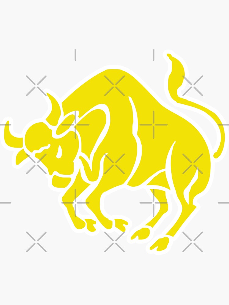 "TAURUS" Sticker for Sale by Maytham-99 | Redbubble
