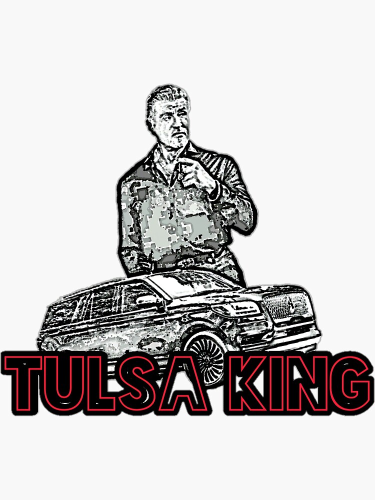 "Tulsa king fan art" Stickerundefined by SkillNero | Redbubble