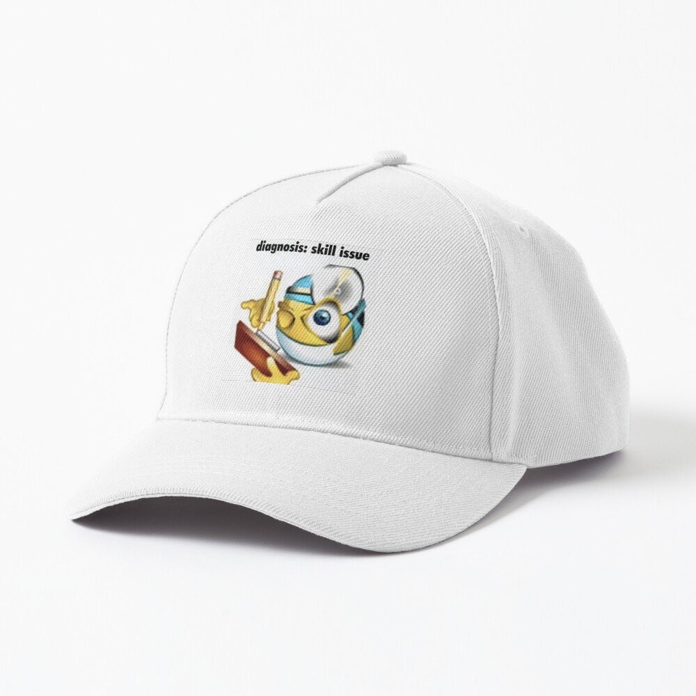 "diagnosis: skill issue" Sticker for Sale by cocksnot | Redbubble