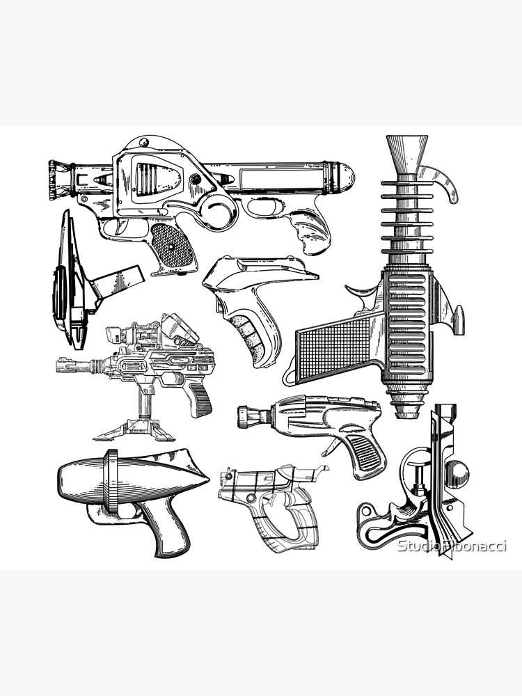 "Ray Gun Revival" Poster for Sale by StudioFibonacci | Redbubble