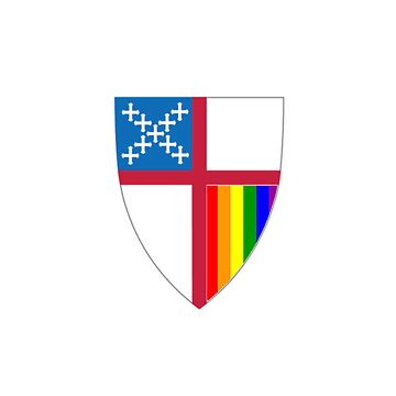 "Episcopal Shield - Pride Edition" Sticker for Sale by Cathedral Church ...