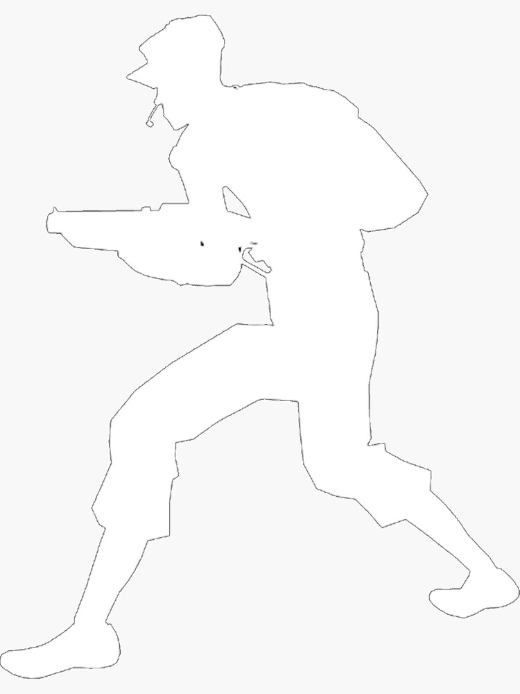 "TF2 Scout - Silhouette" Sticker for Sale by BestGame | Redbubble