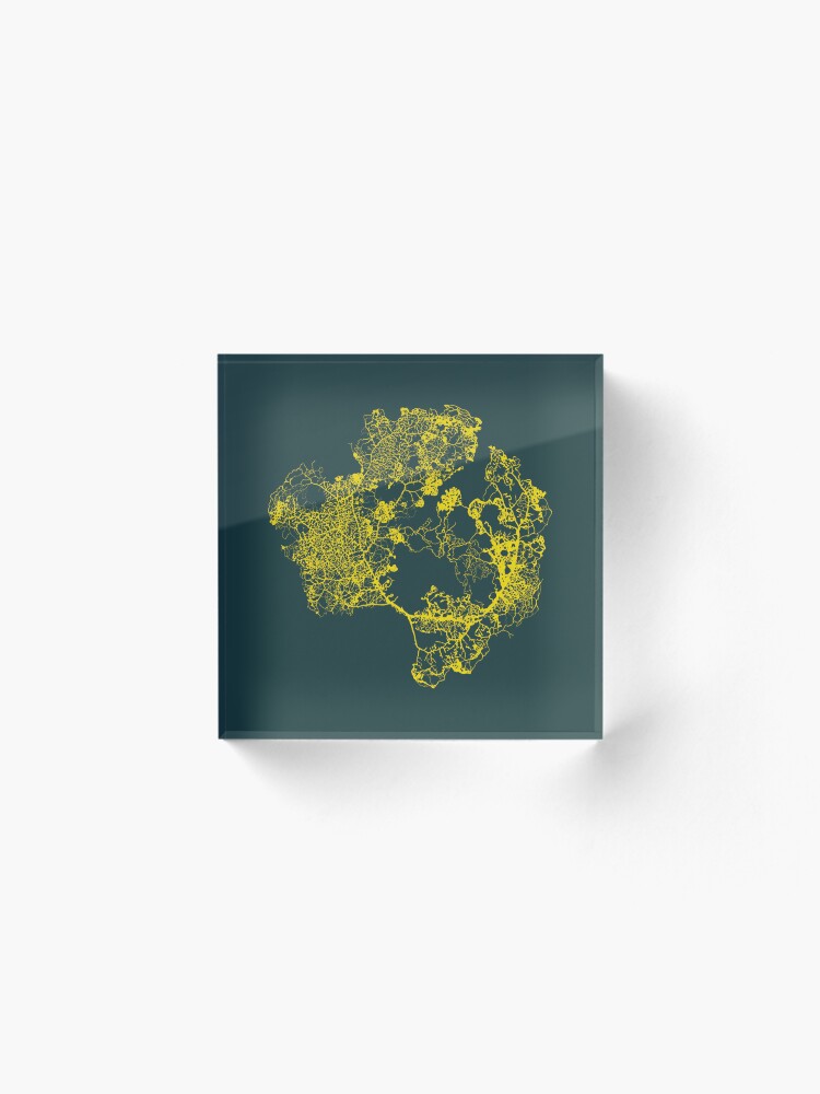 "Physarum Polycephalum II" Acrylic Block for Sale by Lumot | Redbubble