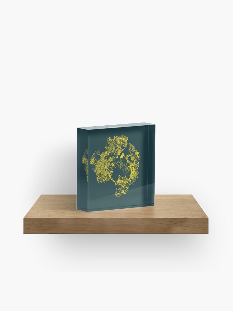 "Physarum Polycephalum II" Acrylic Block for Sale by Lumot | Redbubble