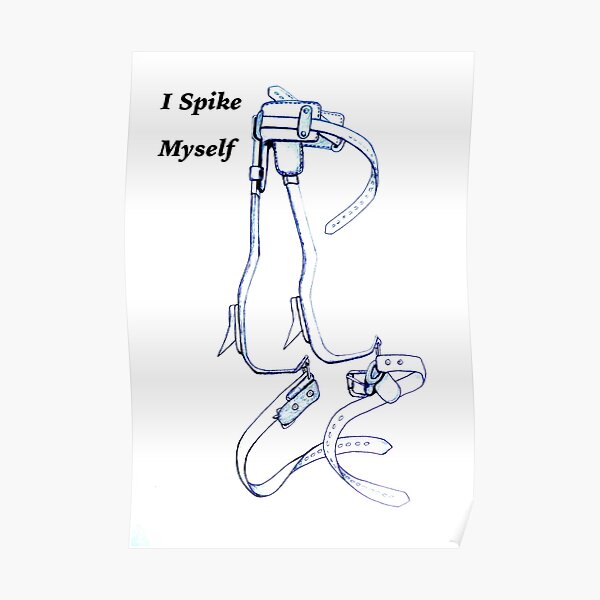 "Arborist Tree Surgeon Gift present chainsaw" Poster by KoiPainting ...