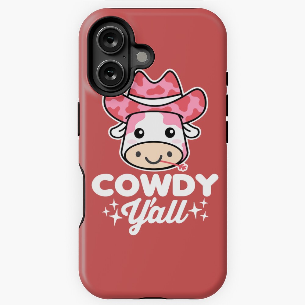 "Cowdy Y'all Howdy Cow Cowboy" Sticker for Sale by DetourShirts | Redbubble