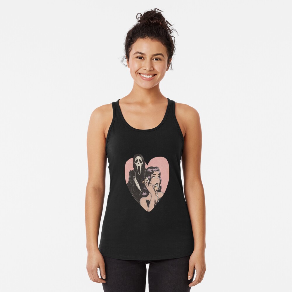 "Ghost face love" Sticker for Sale by DuaaSiddiqui | Redbubble