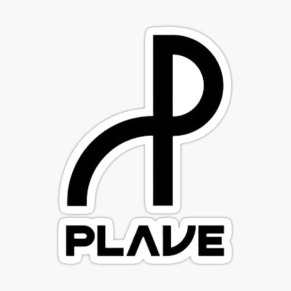 "PLAVE Logo" Sticker for Sale by danielletrisha | Redbubble