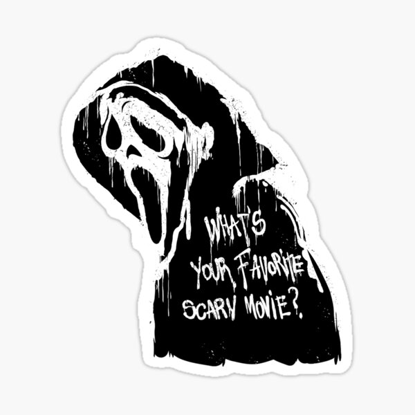 "Ghostface Graffiti " Sticker for Sale by McgaugheyIn | Redbubble