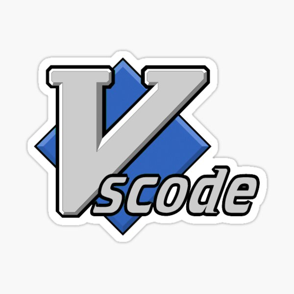 "VScode Vim programming logo" Sticker for Sale by Mateorl | Redbubble