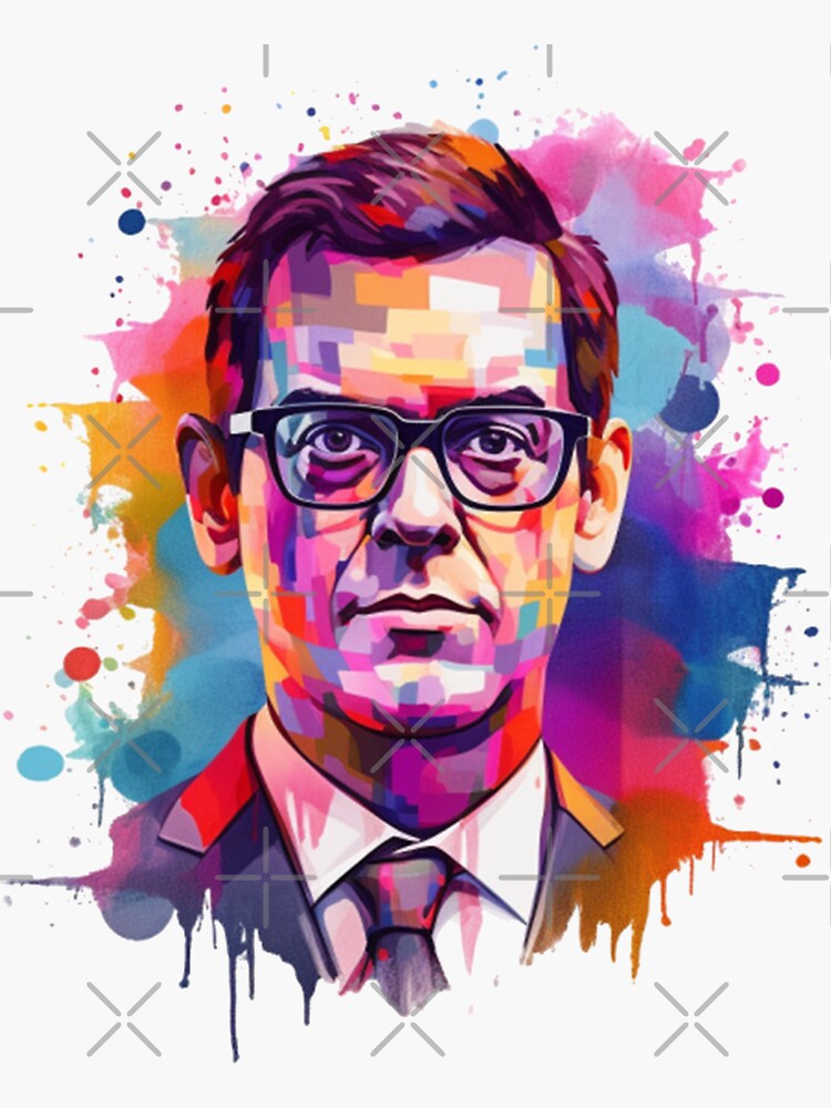 "Richard Osman" Sticker for Sale by Nice En | Redbubble