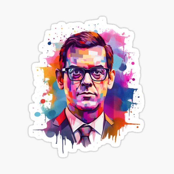 "Richard Osman" Sticker for Sale by Nice En | Redbubble