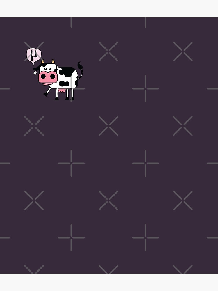 Funny cow saying mu moo Backpack sold by Belize Lion Blush | SKU ...