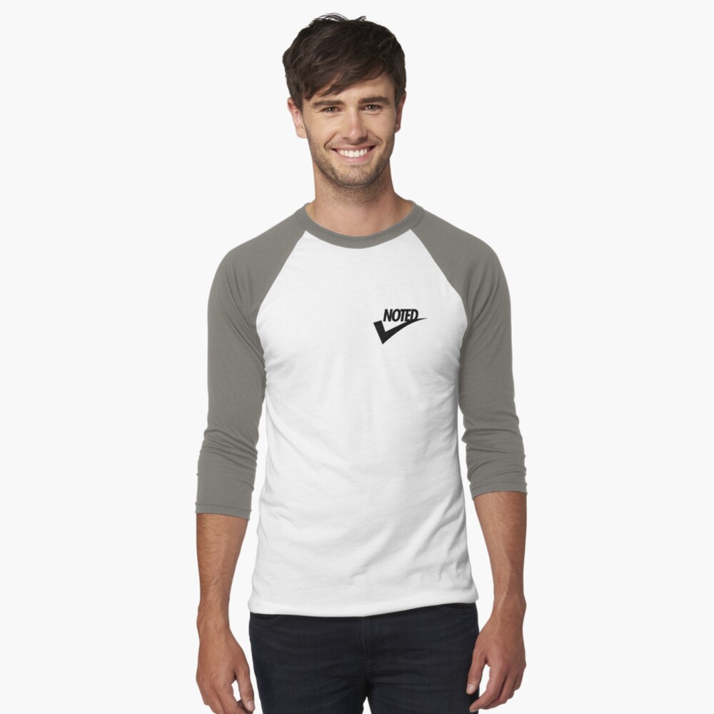 "Noted Sign Sticker for Work in Swoosh Style" Sticker for Sale by DHC ...