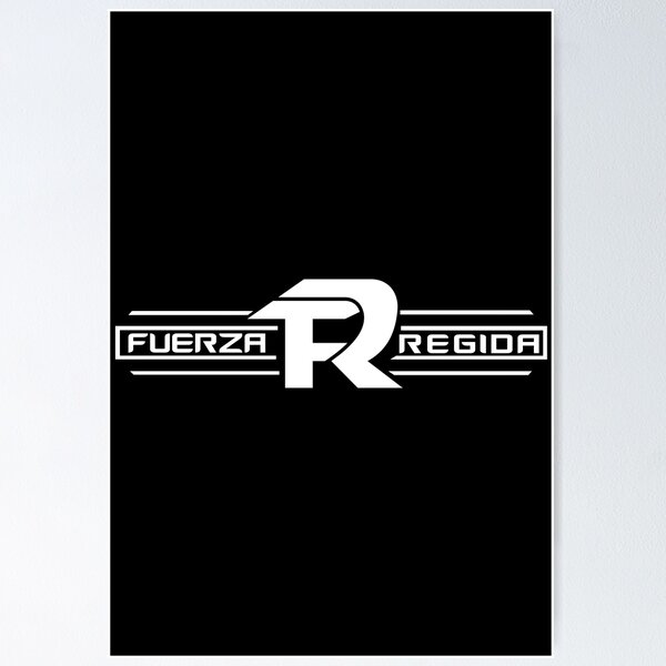 Póster for Sale con la obra «Fuerza Regida Merch Fuerza Regida Logo» de ...