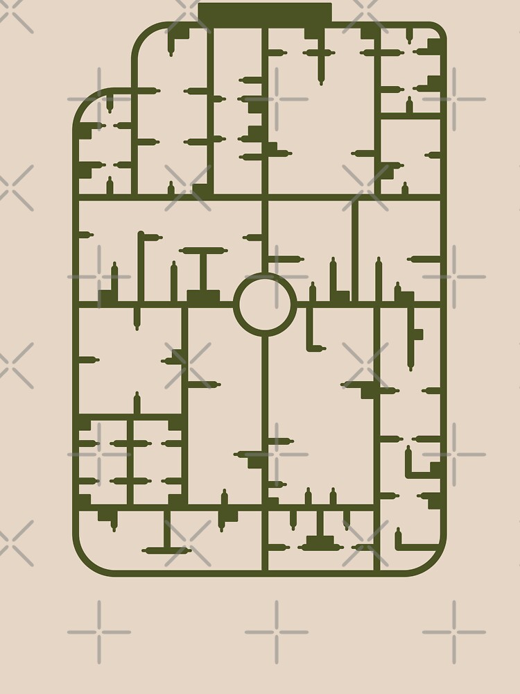 "Empty Sprue/Runner - Scale Modeling" Classic T-Shirt for Sale by dsign ...